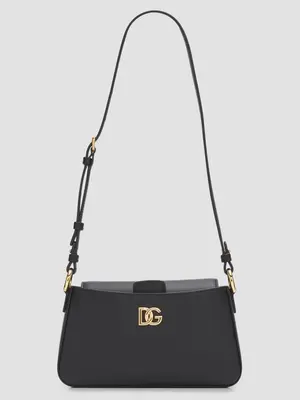 Dolce & Gabbana Logo Plaque Phone Bag - Nero