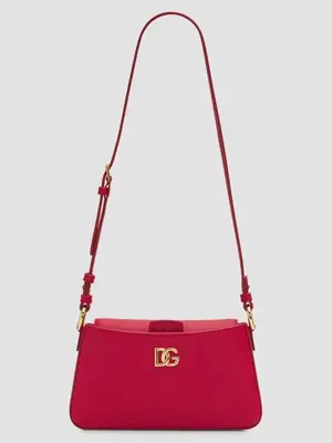Dolce & Gabbana Logo Plaque Phone Bag - Rosso