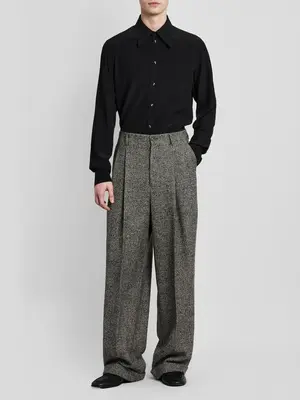 Dolce & Gabbana Silk Georgette Shirt - Nero
