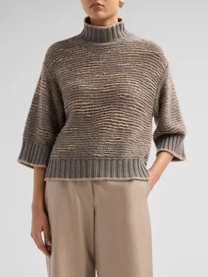 Fabiana Filippi Virgin Wool-blend Turtleneck Sweater
