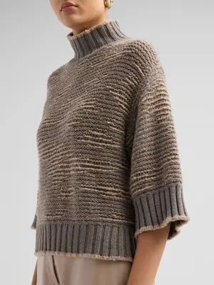Fabiana Filippi Virgin Wool-blend Turtleneck Sweater
