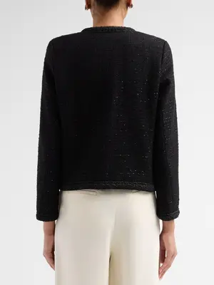 Fabiana Filippi Sequined Virgin Wool-blend Blazer