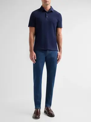 Isaia Indigo Slim-straight Jeans