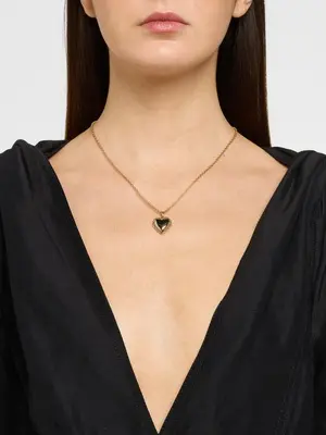 Dolce & Gabbana Bijoux Two-tone Heart Pendant Necklace