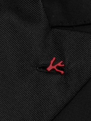 Isaia Peak-lapel Wool Tuxedo