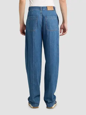Bottega Veneta Atlantic Blue Straight Jeans