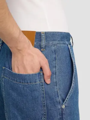 Bottega Veneta Atlantic Blue Straight Jeans
