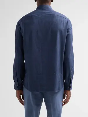Isaia Summertime Denim Overshirt