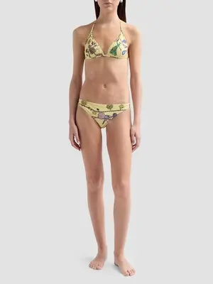 Versace Broken Jewels Printed Swim Bottoms - Multi