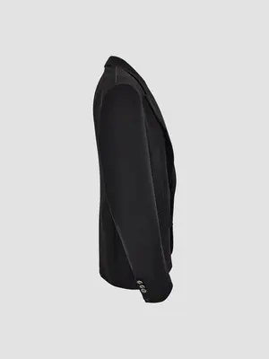Versace Stretch-virgin Wool Peak-lapel Blazer