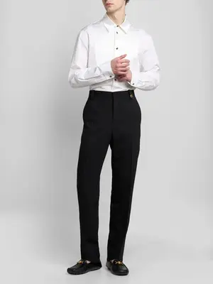 Versace Medusa Stretch-wool Pants