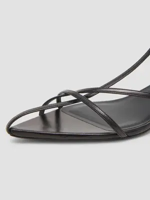 JIL SANDER Strappy 35mm Leather Kitten Heel Sandals
