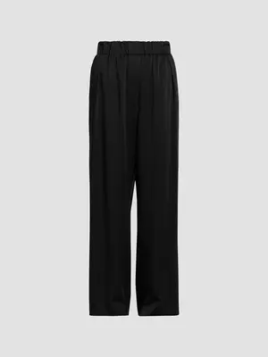 JIL SANDER Satin Wide-leg Trousers