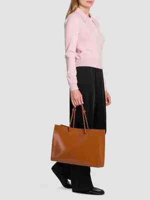 JIL SANDER Satin Wide-leg Trousers