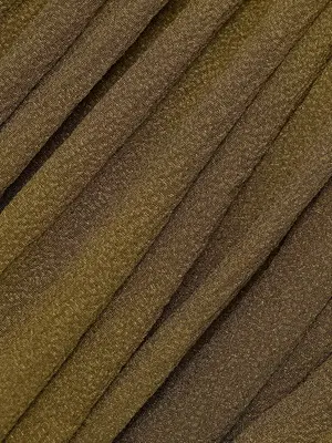 Michael Kors Sarouel Silk Seersucker Trousers