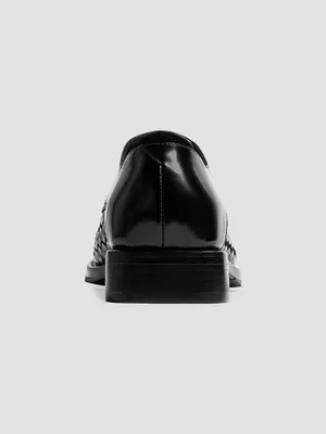 Bottega Veneta Intrecciato Leather Derbys
