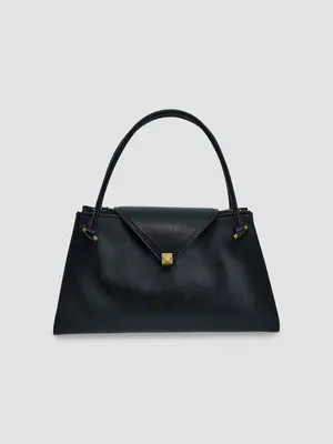 Versace Severine Large Leather Top Handle