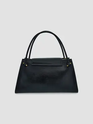 Versace Severine Large Leather Top Handle