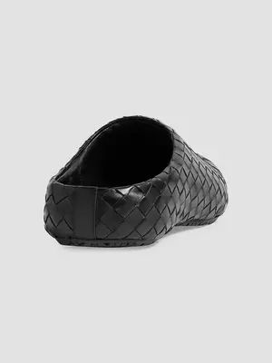Bottega Veneta Intrecciato Leather Clog Mules