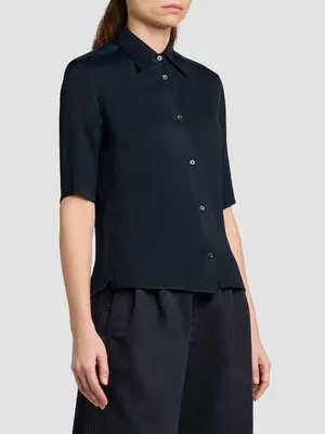 JIL SANDER Sable Short-sleeve Shirt