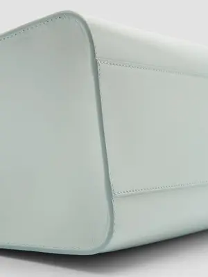 JIL SANDER Tangle East West Leather Shopper Tote Bag