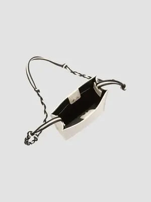 JIL SANDER Tangle Small Leather Crossbody Bag