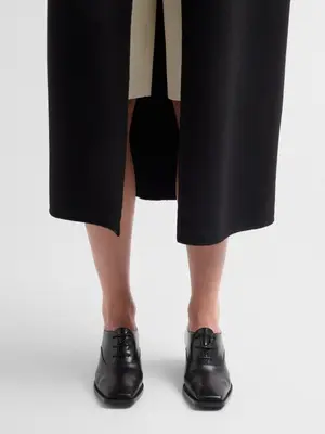JIL SANDER Becky 40mm Lace-up High-heel Oxfords