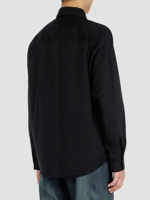 DIESEL® Embroidered Cotton Overshirt