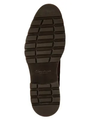 Santoni Rock Leather Work Boots