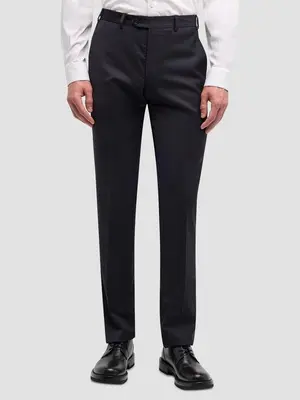 Emporio Armani Straight-leg Wool Trousers