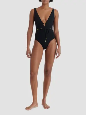 ERES Lagon Jewel Beaded Tank One-piece Swimsuit