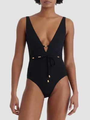 ERES Lagon Jewel Beaded Tank One-piece Swimsuit