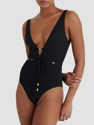 ERES Lagon Jewel Beaded Tank One-piece Swimsuit