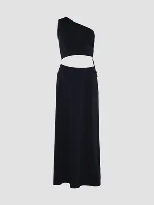 ERES Légende Asymmetric One-shoulder Maxi Dress