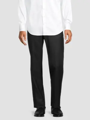 Emporio Armani Wool Tuxedo Pants