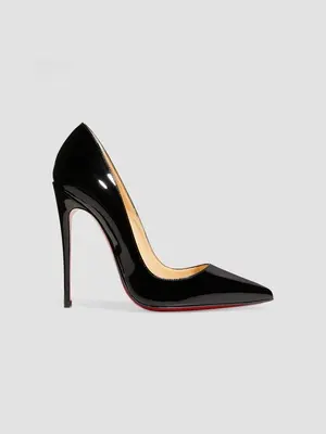 CHRISTIAN LOUBOUTIN So Kate 120mm Patent Leather Pumps - Black
