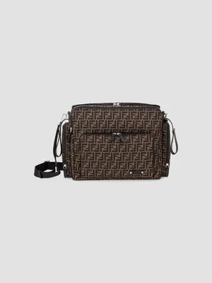 Fendi Ff Logo Diaper Bag