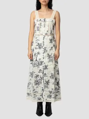 Zadig&Voltaire Renaid Tropical Island Maxi Dress
