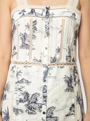 Zadig&Voltaire Renaid Tropical Island Maxi Dress