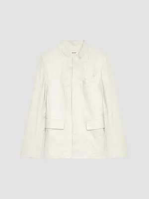 Zadig&Voltaire Veryn Leather Blazer - Judo