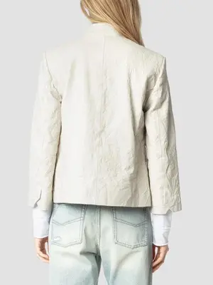 Zadig&Voltaire Veryn Leather Blazer - Judo
