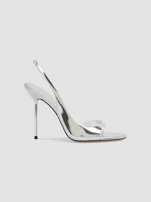 Paris Texas Lidia 105mm Leather Slingback Sandals