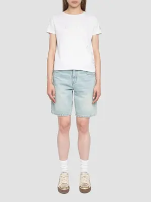 Zadig&Voltaire Alys Rhinestone Graphic Crewneck T-shirt