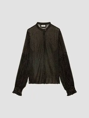 Zadig&Voltaire Tandy Mousseline Sparkle Blouse