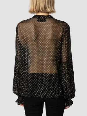 Zadig&Voltaire Tandy Mousseline Sparkle Blouse