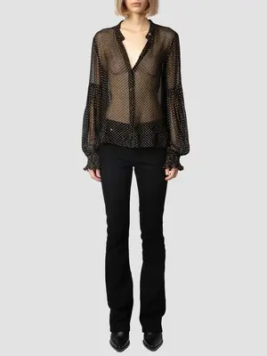 Zadig&Voltaire Tandy Mousseline Sparkle Blouse
