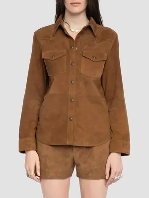Zadig&Voltaire Thelma Suede Shirt