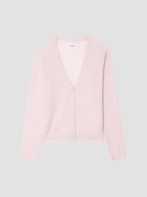 Zadig&Voltaire Manylla Cashmere V-neck Cardigan - Bebe