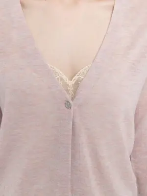 Zadig&Voltaire Manylla Cashmere V-neck Cardigan - Bebe