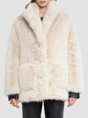 Zadig&Voltaire Fleur Faux-fur Coat